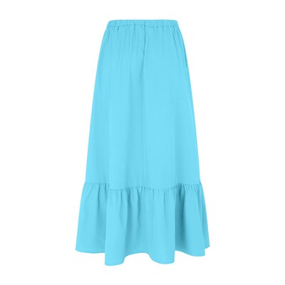 New In Skirts For Women rendy Summer Elastic High Waist Boho