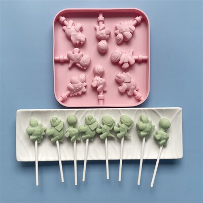 Food grade silicone cheese stick mold 8 even high temperatur