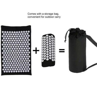Yoga massage pad for acupoint relief, pressure relief, back