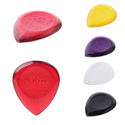 10PCS Alice Acoustic Electric Guitar Bass Picks Plectrums Sm