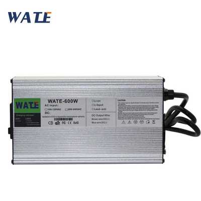 12.6V23A充电器 3S 12V锂电池智能充电器 银色铝壳带风扇 瓦特力