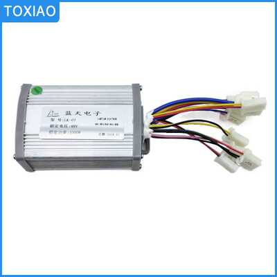 EVO华东款电动车有刷控制器24V36V48V1000W 防飞车功能低刹指示灯