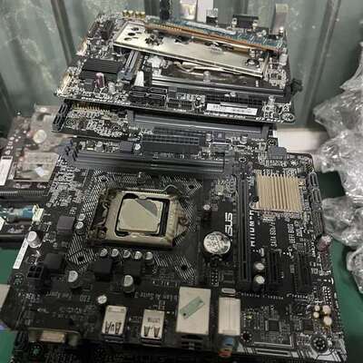 议价华硕H110m-F主板+奔腾G4560 板U套装