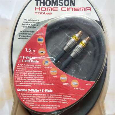 议价THOMSON 法国汤姆森正品 家庭用S端子视频