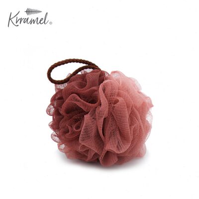 KRRAMEL渐变浴球花不散沐浴球女浴花洗澡搓澡神器超柔软浴球澡花