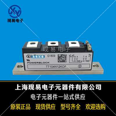 TT104N08KOF/12KOF TT104N14KOF TT104N16KOF功率可控硅模块.现货