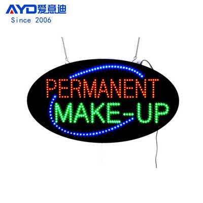 制做LED广告牌高亮标识牌 LED PERMANENT MAKE UP SIGN 24x48cm