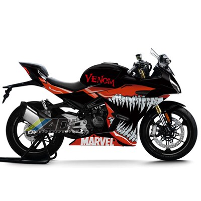 春风450SR全车贴纸改装版画个性涂装防水贴花改色保护膜拉花车衣