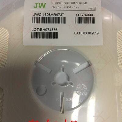 贴片叠层电感 JW JWCI1608HR47JT 0603 470NH 高频5% 白籽 4K装