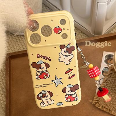 趣味红苹果小狗17手机包ip