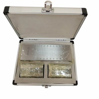 QXD不锈钢刮板细度计0-25/50/100/150um细度板涂料大小颗粒细度仪