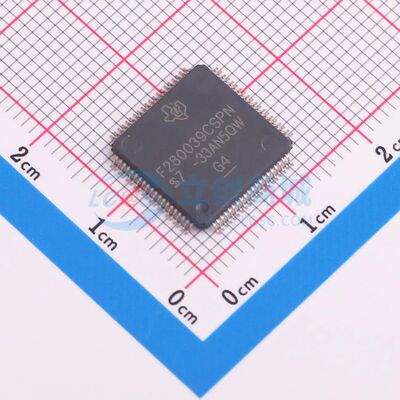 单片机芯片 F280039CSPN LQFP-80(12x12) 120MHz 384KB