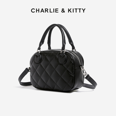 【赵露思同款】CHARLIE&KITTY轻奢小众高级感包包2025新款菱格包