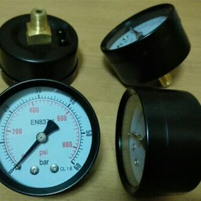 气压计 压力计 压力表 水压表 Y-50Z 0~60bar 0~800psi 50mm
