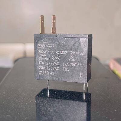 松川302WP-1AH-C 12V 17A 277VAC 20A 热水器 微波炉继电器JQX62F