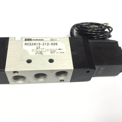 天行艾尔发机械手配件黑田电磁阀鸿达单头RCS2413-01-D24L