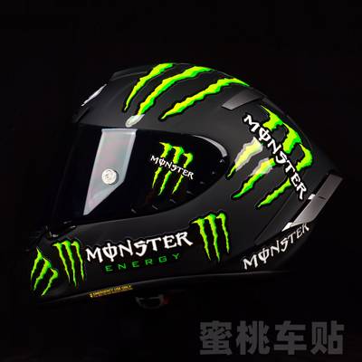 适用于 于SHOEI X14 X15 Z8 Z7 改装 安全帽 贴纸 趣味 卡通 反光