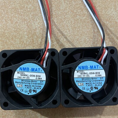 正品全新1608KL-05W-B39 24V 0.07A/0.08A原装FANUC系统风扇4020