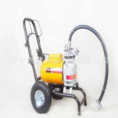 多功能腻子喷涂机 高压无气喷涂机现货供应喷涂机济宁否654是创泰