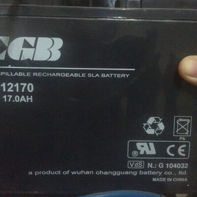 长光蓄电池12v17ah免维护CB12170现货UPS电源EPS消防