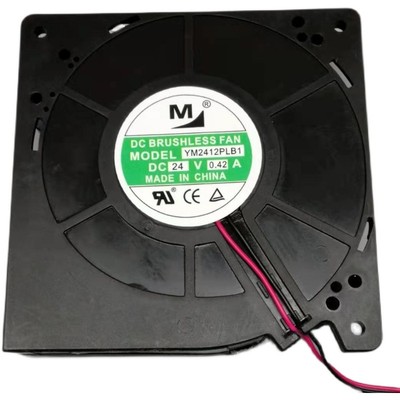 YM2412PLB1全新一盟/M  12032 DC24V 0.45A 变频器涡轮鼓风机风扇
