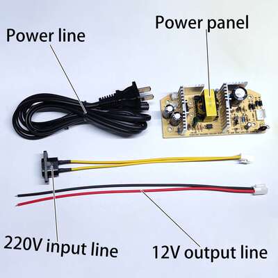 12V refrigerator converted to 110/220V household accessories