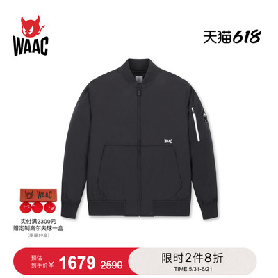WAAC小恶魔官方男士高尔夫服装PADDING JUMPER夹克外套