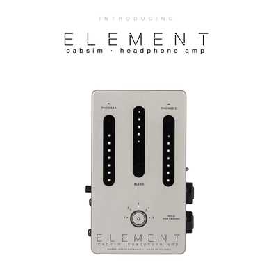 现货 Darkglass ELEMENT 吉他贝司箱体模拟 耳放单块效果器 DI盒