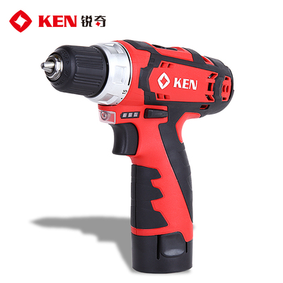 锐奇12V锂电钻充电钻双速充电手钻多功能电动螺丝刀电起子BL6012C