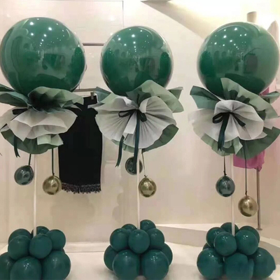 店铺开业气氛装饰地飘气球立柱支架落地路引新年商场活动节日布置