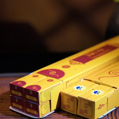 西藏直发楚布寺古藏香纯手工礼佛线香熏香佛香卧香薰包邮