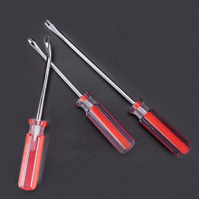 起钉螺丝刀开口起钉器V型U型弯头沙发汽车装饰装璜工具门板撬钉起