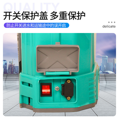 农用高压锂电池背负式消毒机器喷洒充电农药喷壶打药机电动喷雾器