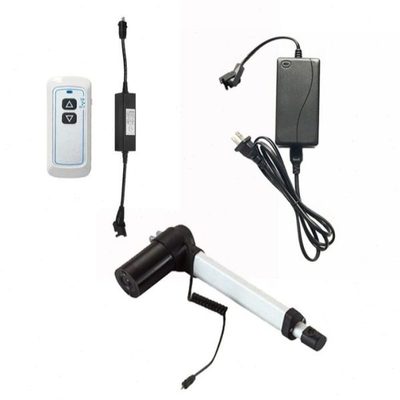 无线遥控 行程直线电动推杆开门机仓库防盗门升降无线遥控433.92