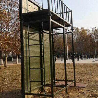 信任背摔台器材户外扩展训练400米障碍器材心理行为训练器毕业墙