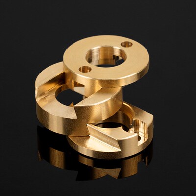 3D打印机配件T8 Z轴螺杆热床Oldham联轴器耦合器 VzBoT BLV 矫正