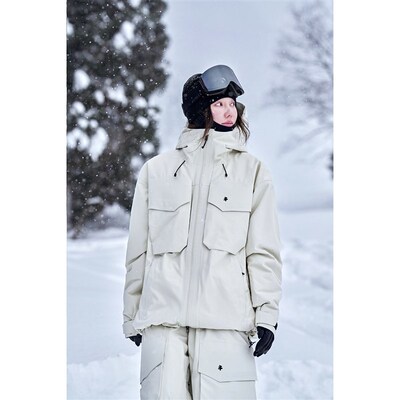awka滑雪服套装女款男士2025新款3L加棉保暖单板防水外套上衣秋冬