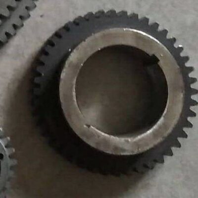 黄山皖南X5042铣床配件 齿轮 Z44/M2内孔48/L25 双键槽