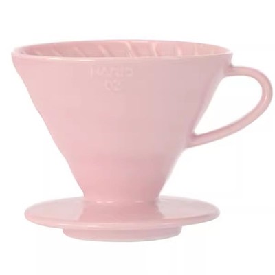 HARIOV60咖啡树脂r滤杯手冲咖啡过滤器滴滤漏斗陶瓷过滤杯咖啡滤