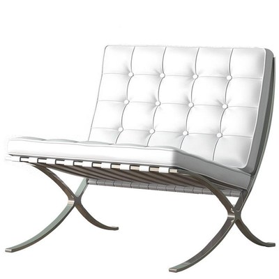 巴塞罗那椅设计师休闲沙发椅客厅单人真皮简约沙发椅Barcelona