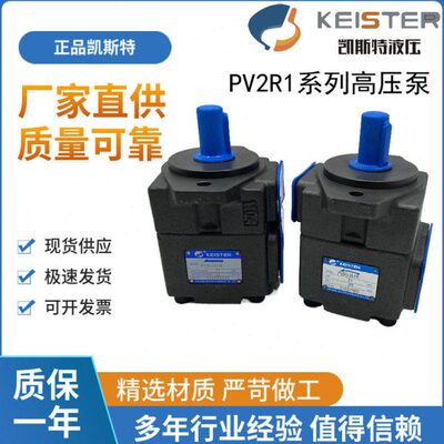浙江凯斯特KEISTER叶片泵 PV2R1-10/12/14/17/19/23/25/28/-31FR