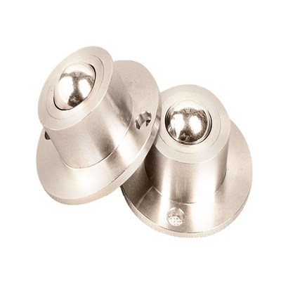 牛眼万向轴承传送承重球钢珠滚轮切割法兰安装型BCFH/BCSF50/120