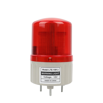 220V旋转式警示灯声光报警灯LTE-1081J警报灯警报器信号灯