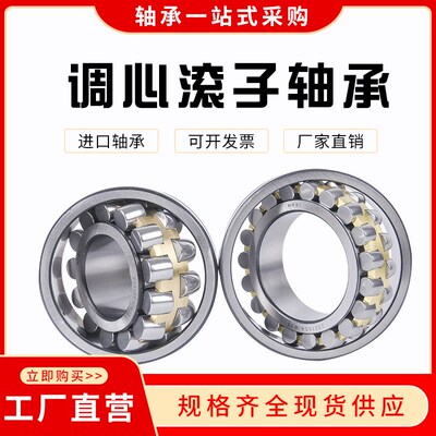 工厂直营进口轴承钢双列调心滚子轴承加工定制 222CA/W33CCW33