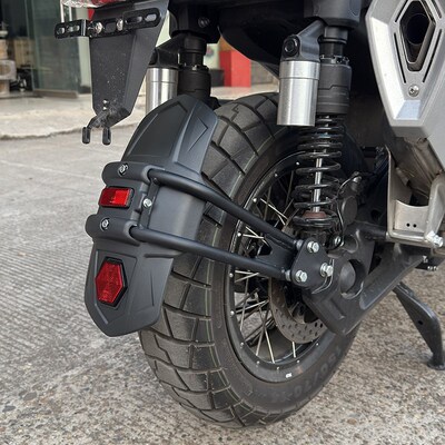 升仕368G改装后挡泥板挡泥板踏板车后泥板挡水板ZT368T-G挡泥板