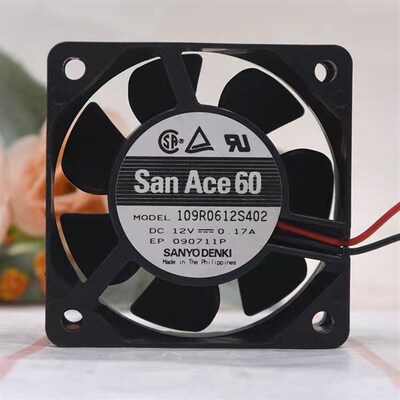 109R0612S402 12v 0.17A 6cm 三洋 Sanyo 6025 激光雕刻 电源风扇