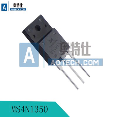 MS 4N1350 开关电源 场管 MOS 4A 1500V 可以代替K2225 3N150场管