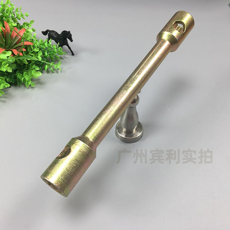 汽车轮胎重型套筒货车两头双头六角四角轮胎螺丝拆卸扳手维修工具