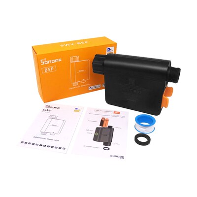 SONOFF智能水阀Zigbee SWV自动循环定时定量远程开关灌溉花园田地