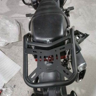 适用力帆V16S/250-R保险杠防摔杠护杠边箱边包后靠背后尾架货架